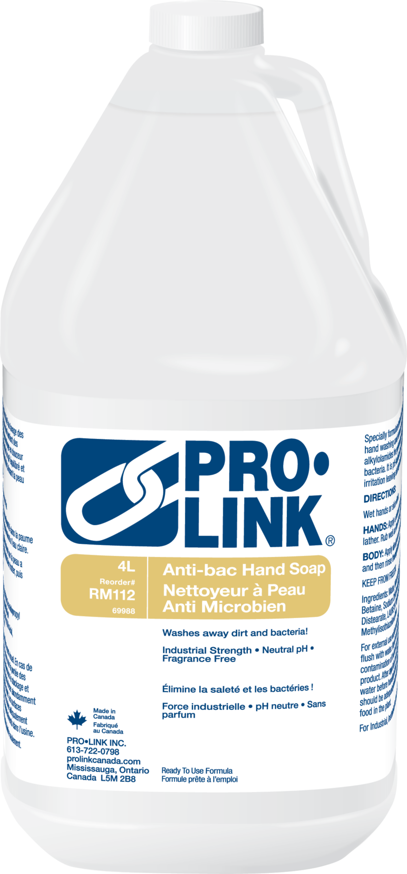 Anti-bac Hand Soap – Pro-Link Canada